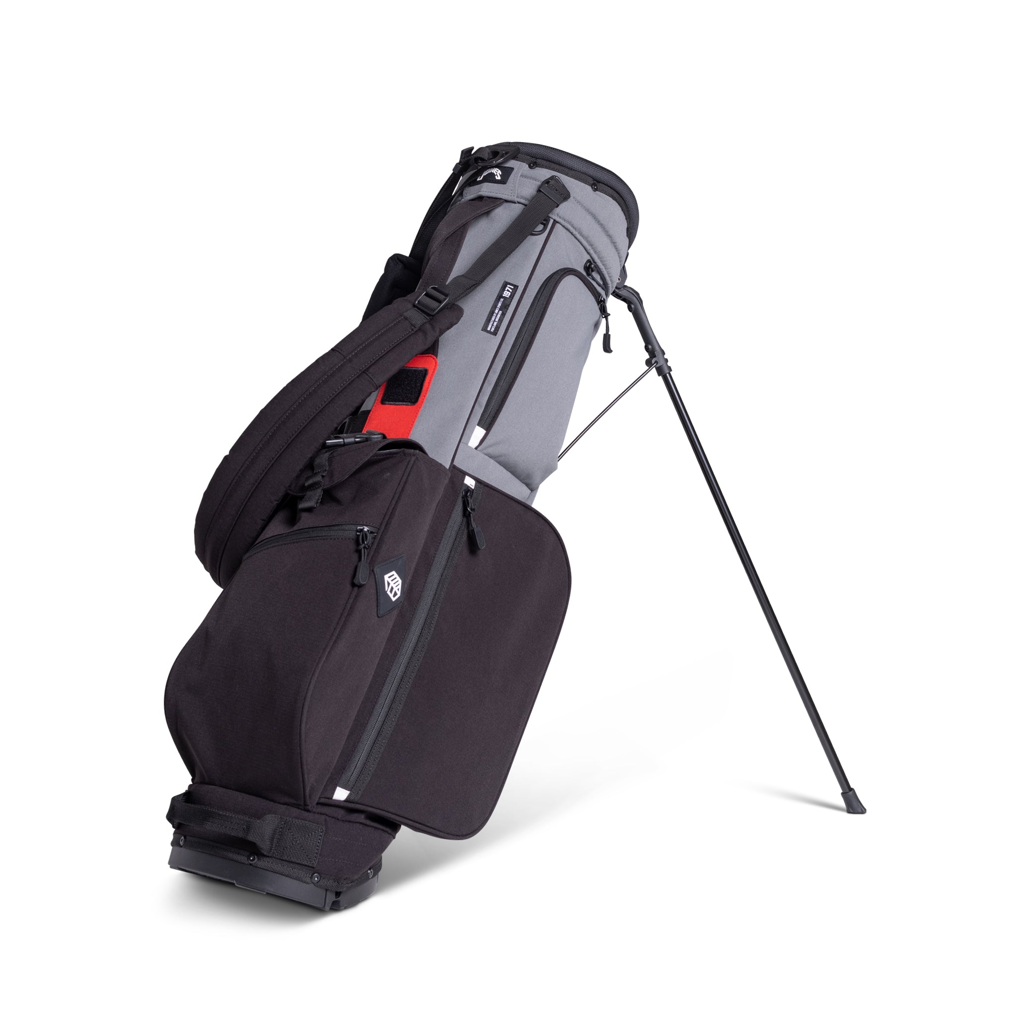 Rover Stand Bag - Charcoal/Black/Red –Wholesale Jones